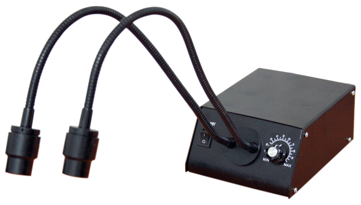 Fibre Optic Illuminator Double/Single Guide - Stereo Inspection Scope ...